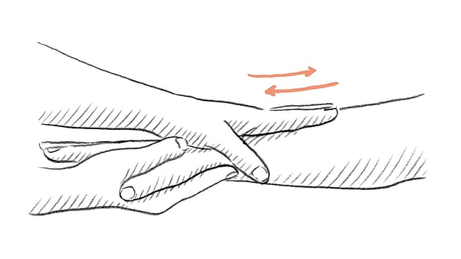 Anleitung für eine wohltuende Handmassage - Weleda